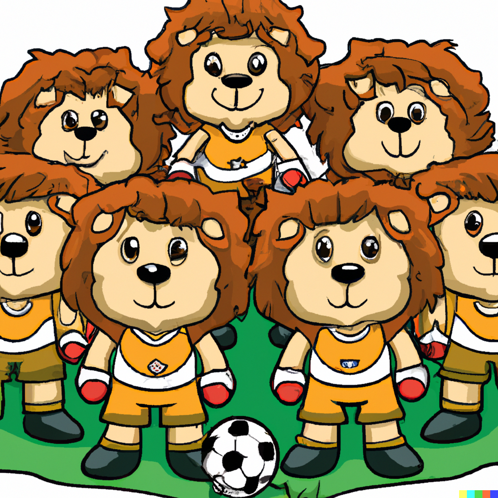 Little Lions Football Club - English Short Stories for Young Learners ...
